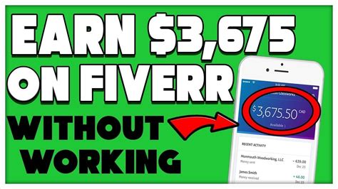How To Make Money On Fiverr WITHOUT Doing ANY Work YouTube