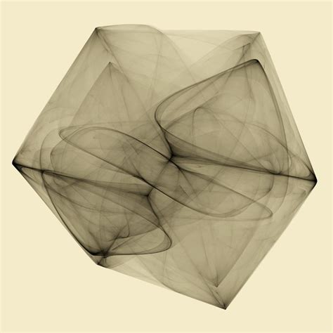 Strange Attractor No 01 Chaotic Dynamical System Visualization