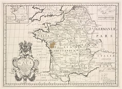 Early Century Gaul Map