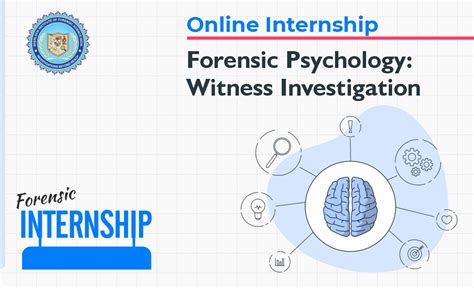 Forensic Psychology Internship 2021