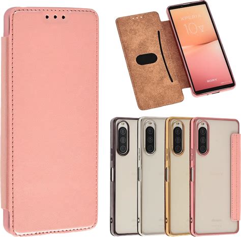 Jp Xperia 10 V ケース 手帳型 Tpu手帳 Xperia10v カバー スマホケース 薄型 保護 手帳 耐