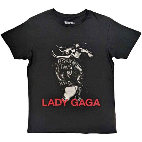 חולצה שחורה Lady Gaga מידה L ביטניק חנות תקליטים