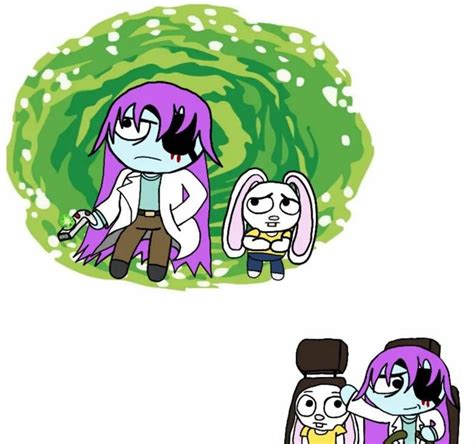 What If Pibby And Bunbun Were Rick And Morty By Alongcamesonic On