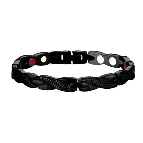 Twisted Dragon Magnetic Therapy Couple Bracelet Detachable Bangles