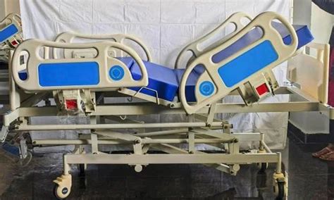 Iccu Manual Five Function Bed Mild Steel Size 2010l X 890w X 550h Mm