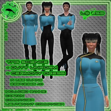 Second Life Marketplace Tng Science Uniform Tokuno Tech