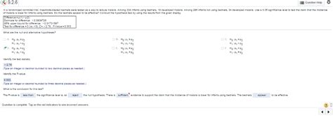 Solved In A Randomized Controlled Trial Chegg
