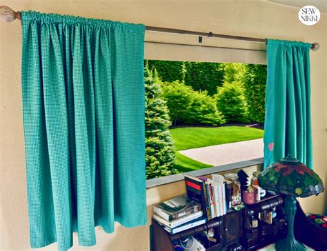 How To Make Simple Lined Curtain Panels Sew Nikki