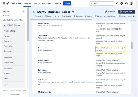 Automation Rule For A Jwm Project