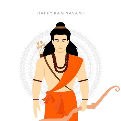 Premium Vector Ram Navami Social Media Post Vector