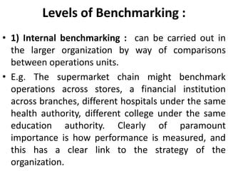 Benchmarking Ppt