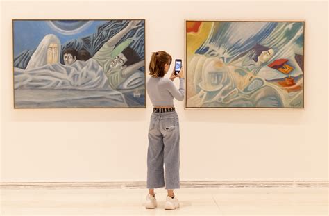 Aref El Rayess At The Ivam Visit Valencia