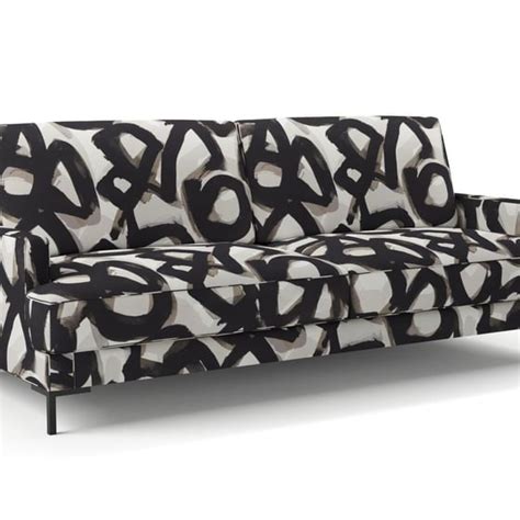 Mokum Abstraction Outdoor Obsidian James Dunlop Textiles