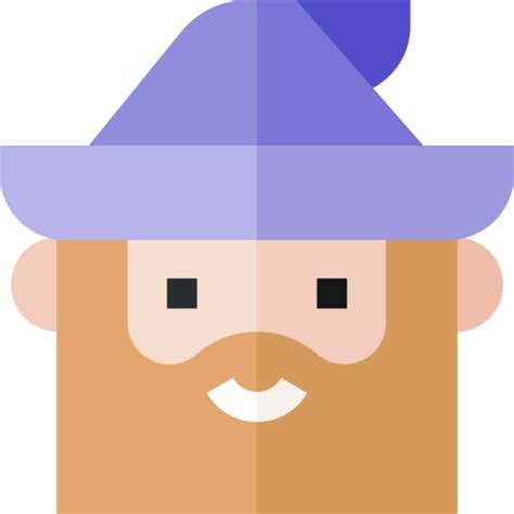 Wizard Basic Straight Flat Icon