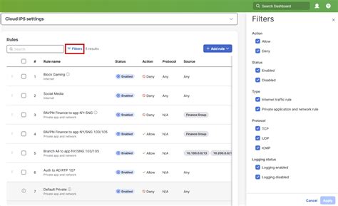 Cisco Secure Connect Cloud Firewall Policy Cisco Meraki Documentation