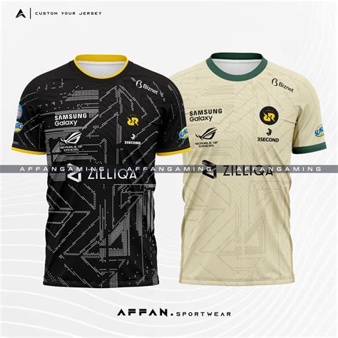 Jual Jersey Kaos RRQ Terbaru 2023 MPL S12 Free Nickname Shopee Indonesia
