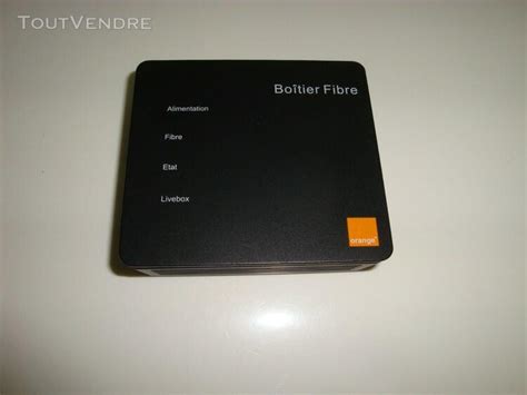 Boitier Fibre Orange Avec Lalimentation Echolife Hg8010 à Montpellier Clasf Informatique