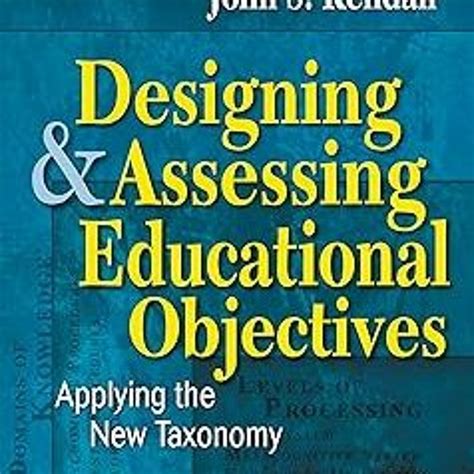 Stream Designing And Assessing Educational Objectives Applying The