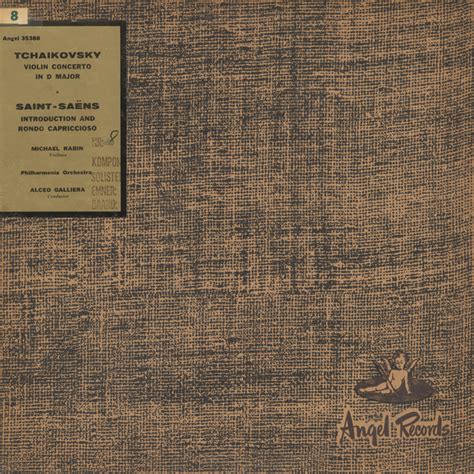 Violin Concerto In D Major Introduction And Rondo Capriccioso