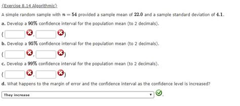 Solved Exercise Algorithmic A Simple Random Sample Chegg