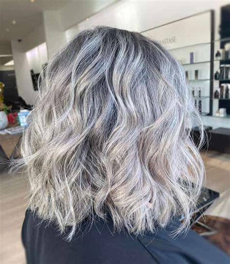 40 Charming Medium Length Gray Hairstyles Youll Love