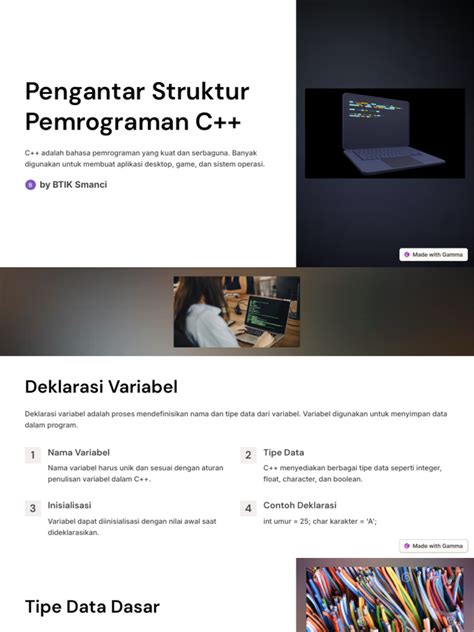 1 Pengantar Struktur Pemrograman C Pdf