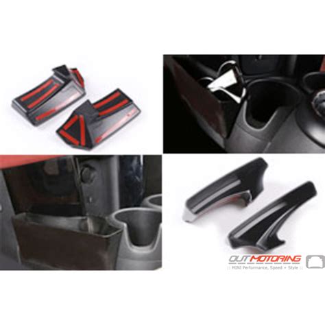 Center Console Plastic Storage Cubby Bin Set F55 F56 F57 Set Of 2