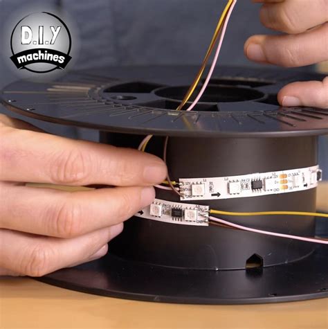 Recycled Spool Smart Lamp With Sound Reactivity Mqtt Hue And Alexa