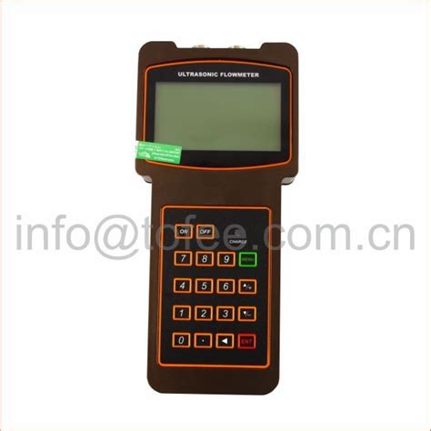 Hand Held Portable Ultrasonic Flow Meter Guangzhou Tofee Electro Mechanical Equipment Co Ltd