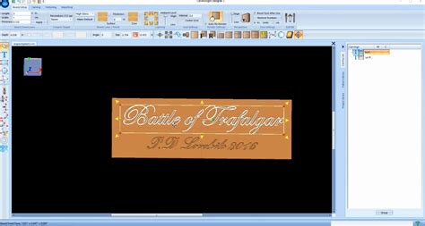 Raven Brass Engraving Project Carvewright Cnc Router Systems