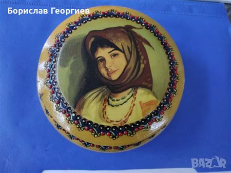 Нова ретро дървена кутия ръчно направена в Антикварни и старинни