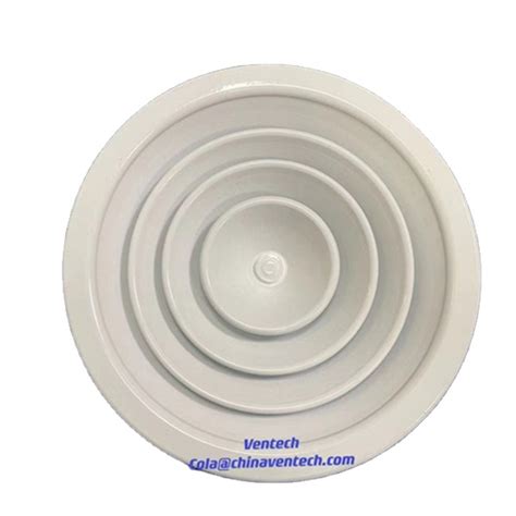 Ventech Hvac Hot Selling Aluminum Air Ceiling Diffuser Round Air