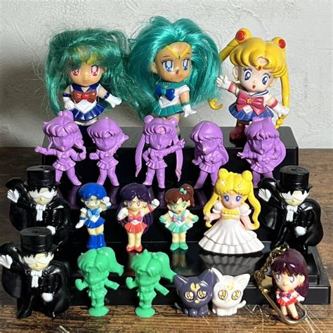 【当時 未使用】セーラームーン マーキュリー マーズ 人形 Hk