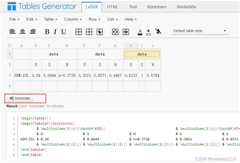 Overleaf 快速表格语法overleaf表格文字自动填入 Csdn博客
