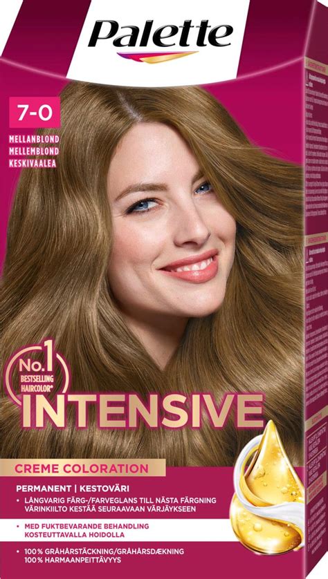 Schwarzkopf Palette Intensive Creme Coloration 7 0 Midway Blonde