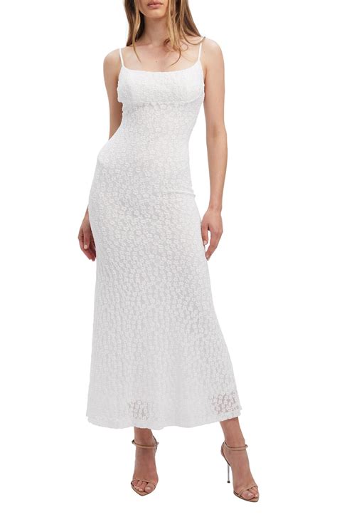 Bardot Kiali Floral Mesh Midi Dress Orchid White Editorialist