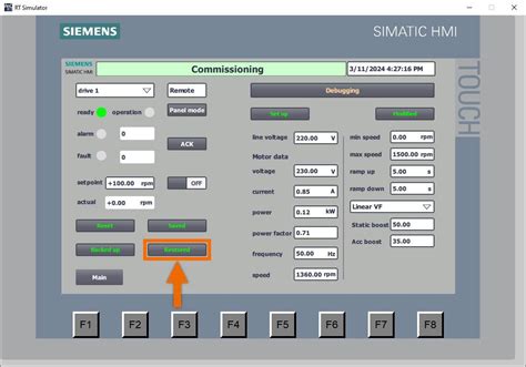 Siemens G120xxa Drive Configuration With Hmi Template Siemens G120xxa Drive Configuration With Hmi Template