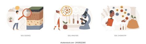 Soil Properties Isolated Concept Vector Illustration Stock Vector Royalty Free