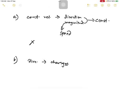 SOLVED A Body Can Have Constant Velocity And Still Have Varying Speed Numerade