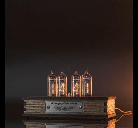 Nixie Tube Clock With Replaceable In 14 Nixie Tubes Motion Sensor One
