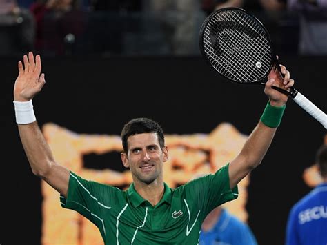 Australian Open Novak Djokovic Survives Scare In First Round To Beat