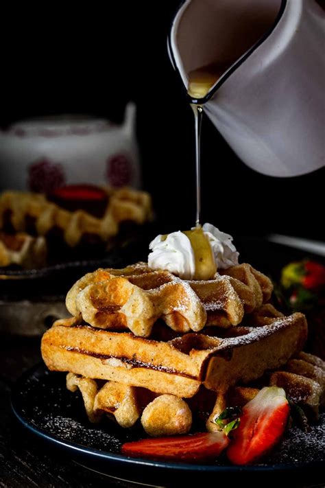 Buttermilk Belgian Waffles Quick And Easy Heavenly Home Cooking