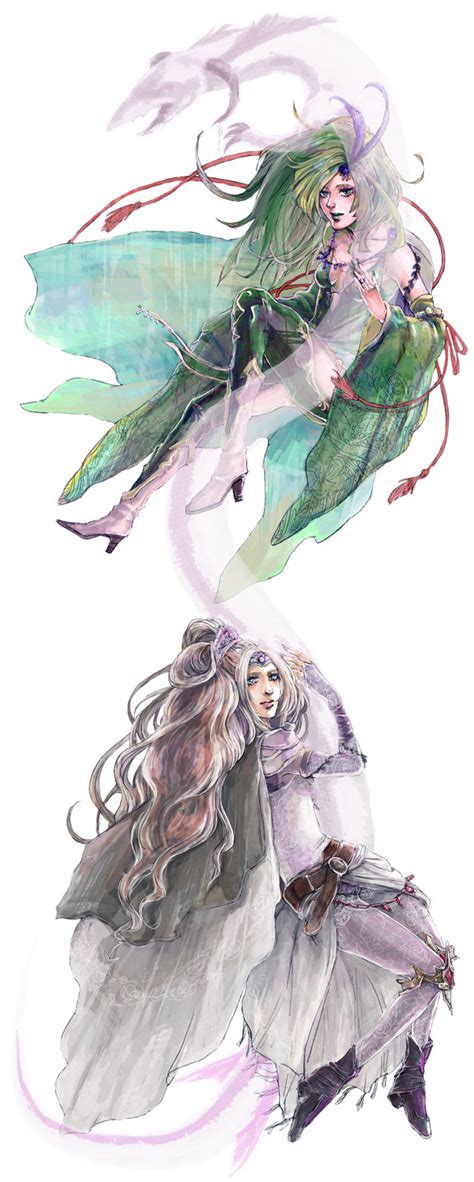 Mmr Rosa Farrell Rydia Adult Ff4 Rydia Ff4 Final Fantasy