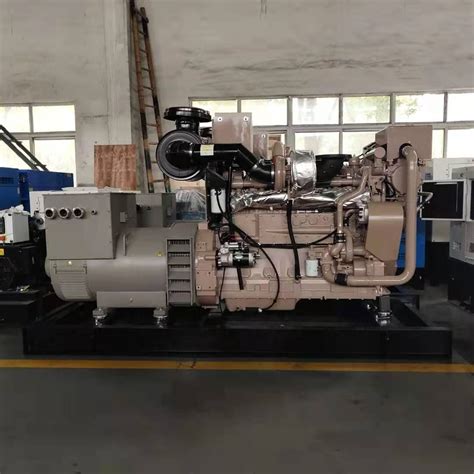 200kw 250kva 300kva Cummins Engine Nta855 Dm Marine Generator Set Sea