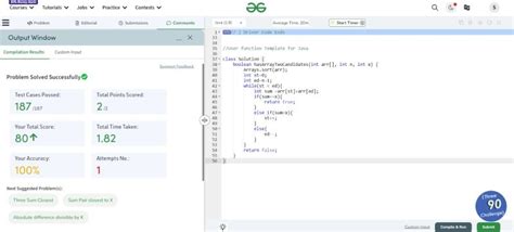 day 52 of 100daysofcode challenge on geeksforgeeks simmi roy posted
