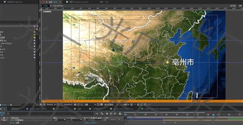亳州（地球中国定点俯冲）1920x1080高清视频素材下载编号4794137影视包装光厂vj师网