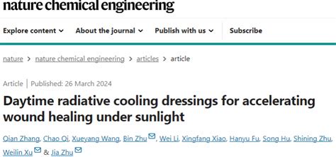 Nature Chemical Engineering