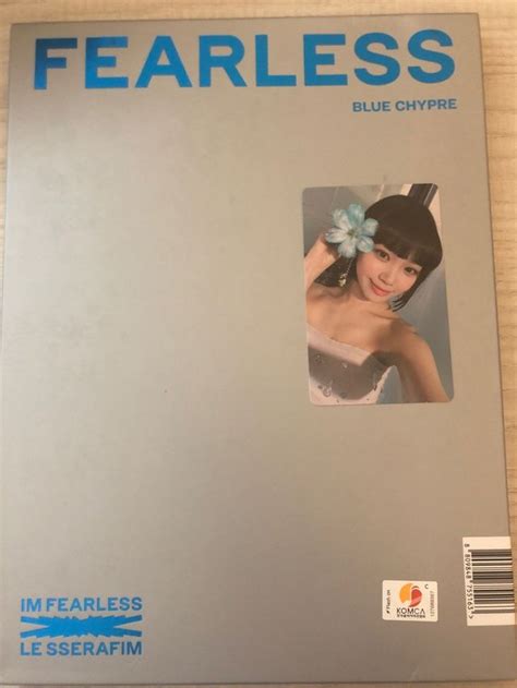 Lesserafim Fearless Blue Chypre Version Album Kpop De Segunda Mano Por