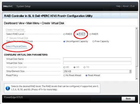How To Create Raid Array With Hot Spare From Three Disks On Dell Poweredge R With Perc