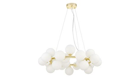 NOWOCZESNA LAMPA WISZĄCA KLASYCZNE ZŁOTO SORENTO D20 Lumina Deco